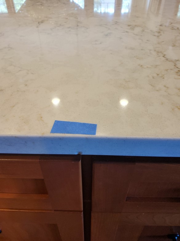 A How To Guide for Quartz Countertop Chip Repair - Tops Countertops